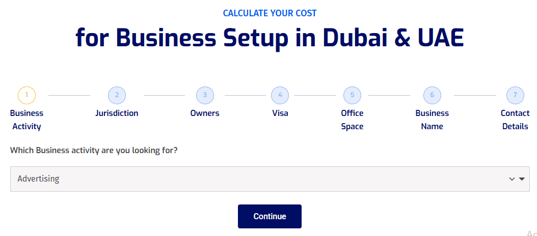 Best Business License Cost Calculator in Dubai, UAE | Alfa Zone